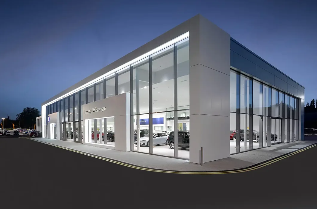 VW Dealership – Stockport – Hantall