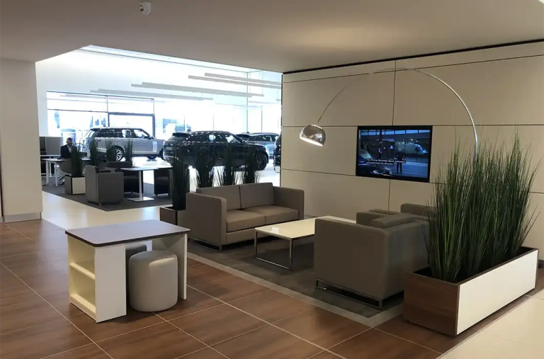 Jaguar Land Rover Dealership – Chequers Way, Derby – Hantall